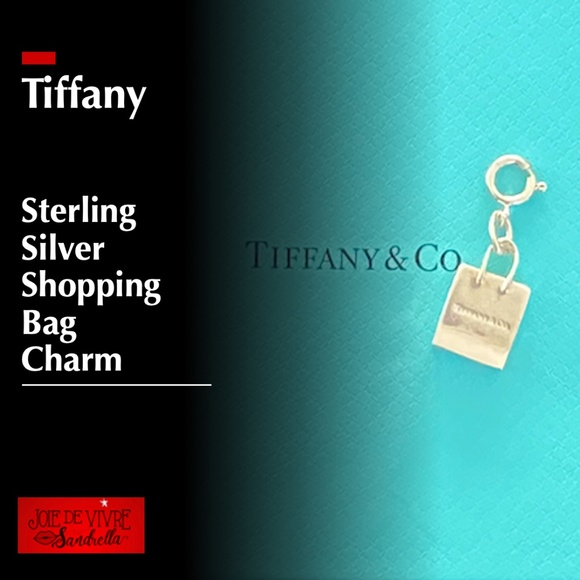 Tiffany & Co. | Jewelry | Tiffany Co Sterling Silver Shopping Bag ...
